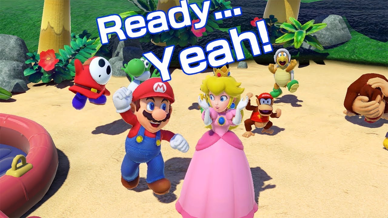 Super Mario Party - Minigames Celebrates Win: "Ready Yeah" - Mario and ...