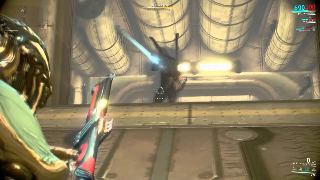 Warframe - Most Epic Stalker Battle Ever!! - YouTube