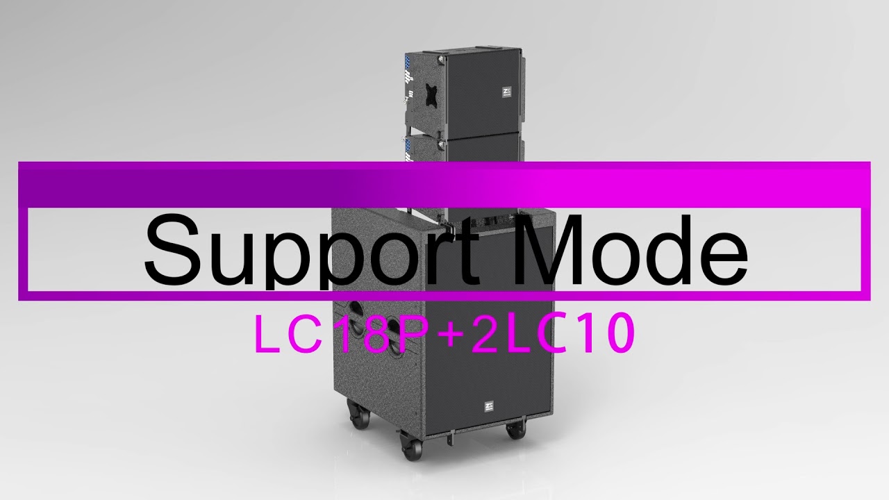 ZSOUND LC10+LC18P Operation! - YouTube