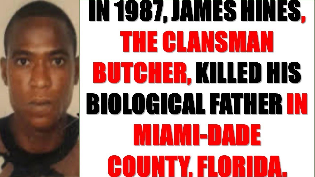 Unveiling the Truth: James Hines and the Deadly Act in Miami (1987 ...