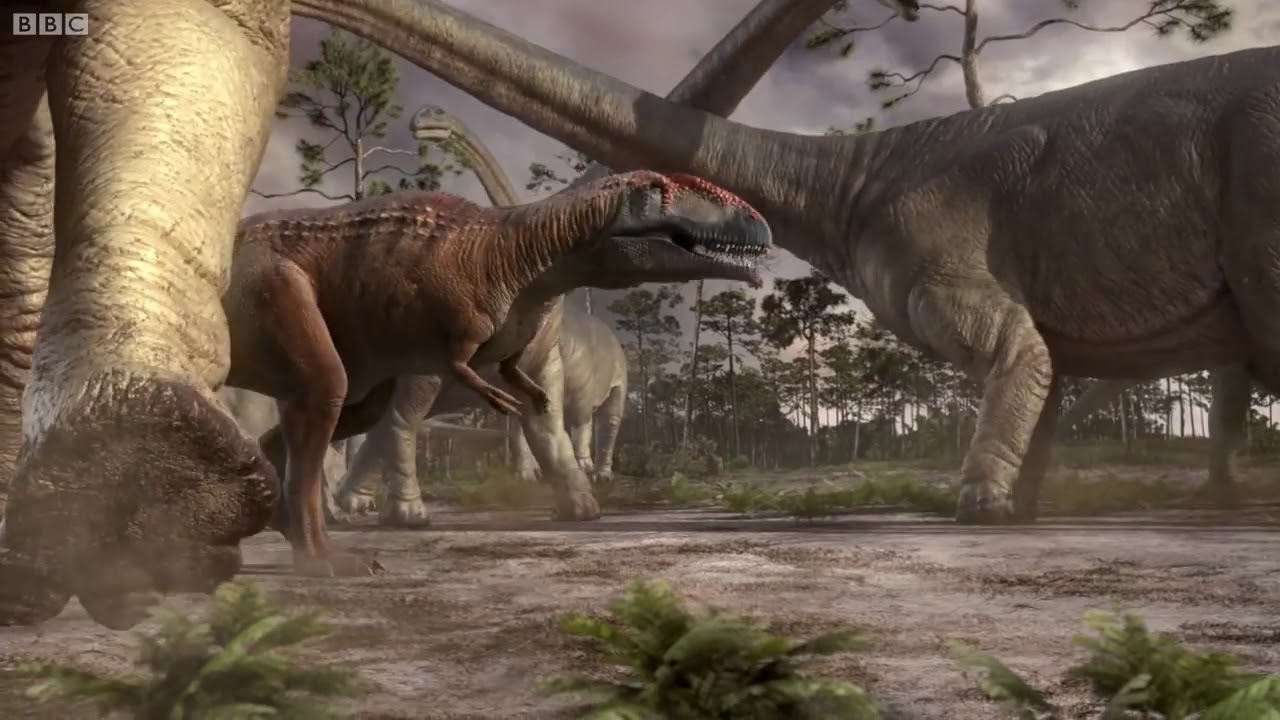 Mapusaurus gang Vs Argentinosaurus - YouTube