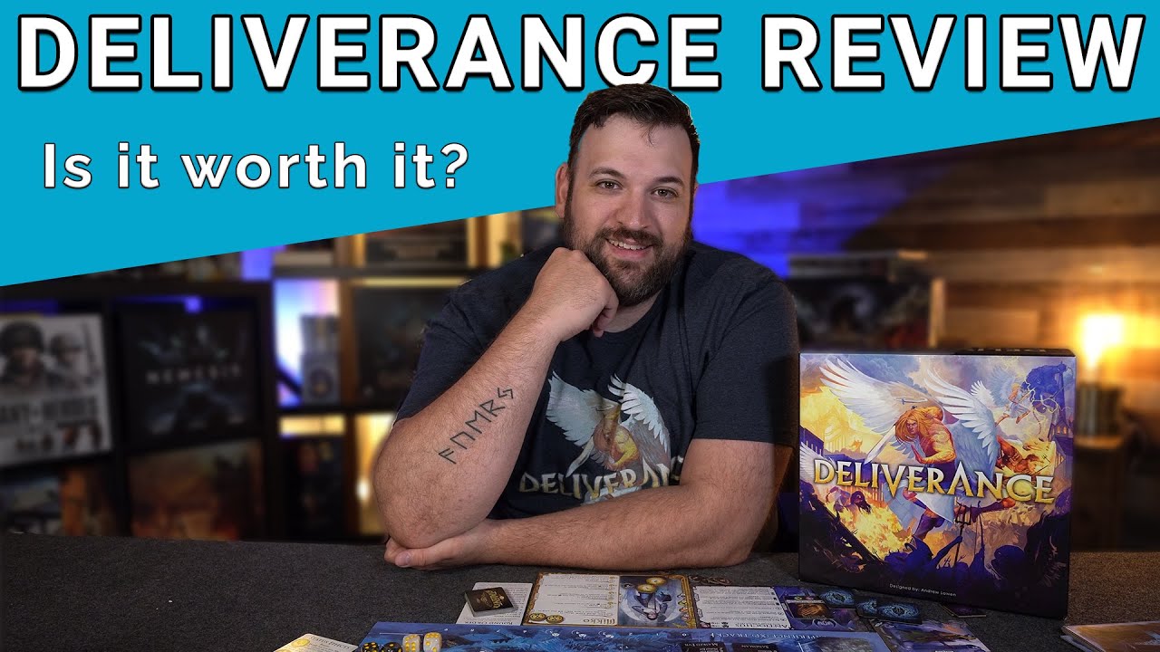 Deliverance Board Game Review - A battle between Heaven and Hell - YouTube