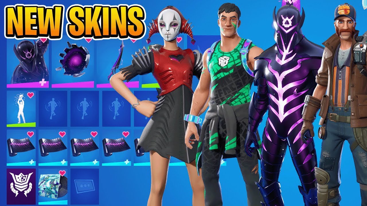 New Fortnite (Heist update) Skins - YouTube