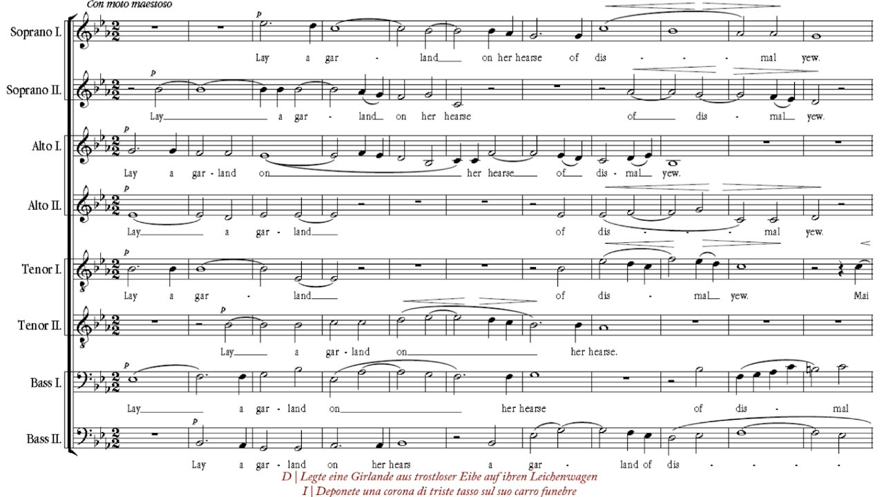Pearsall | Lay a garland [á 8; Voces8] - YouTube