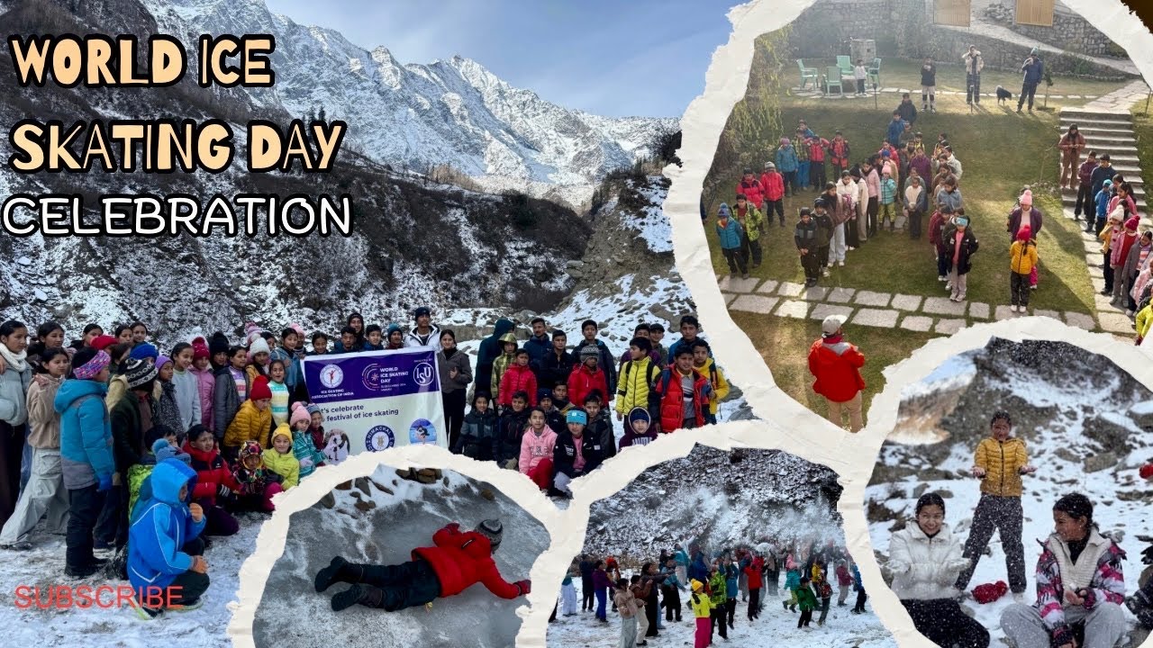World Ice skating day celebrations | 15 December |Kullu manali ...