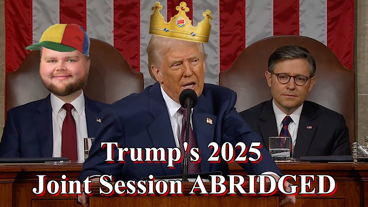 Trump's 2025 Joint Session ABRIDGED - YouTube