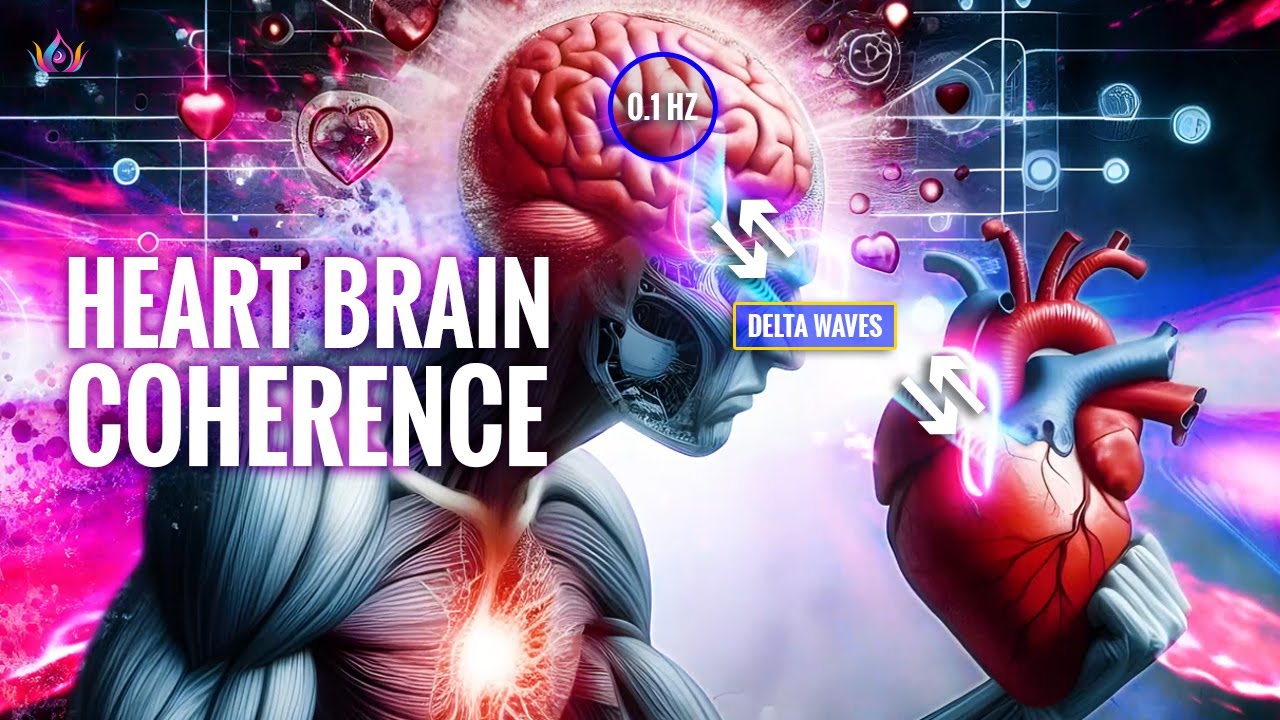 Heart Brain Coherence Frequency | 0.1 Hertz Frequency Meditation ...