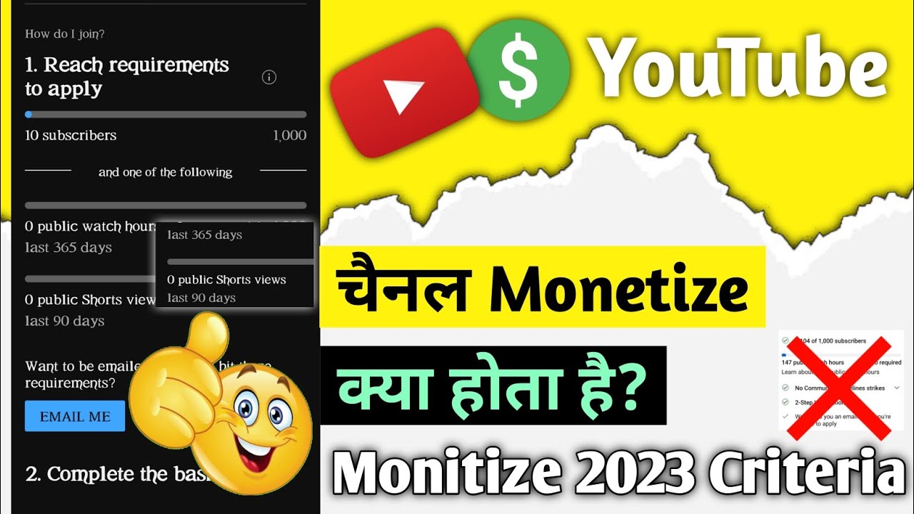 YouTube New Update Today | YouTube Monetization Update 2023 | Yt Studio ...