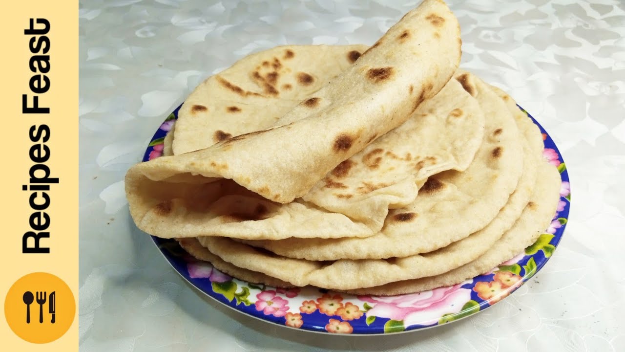 Soft Wheat Flour Flat Bread | Healthy Flat Bread - YouTube