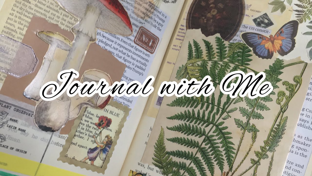 Journal ASMR | Flora | Journal with me | #asmr #journaling # ...