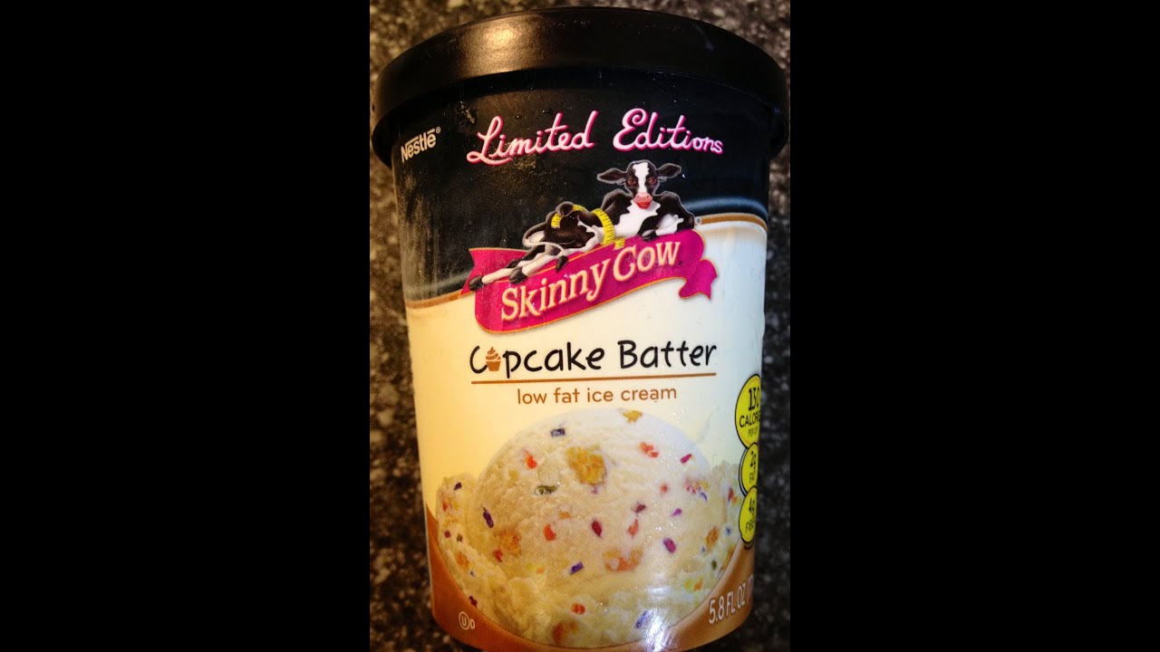 Weight Watchers - What's For Dessert? Skinny Cow Cupcake Batter Ice ...