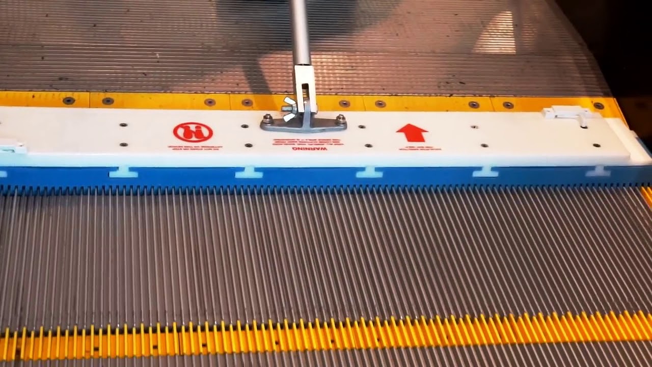 REN escalator cleaning tools - YouTube