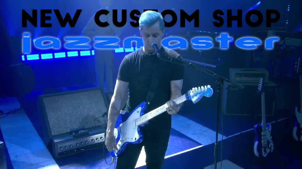 Jack White III shows his new Custom Shop Jazzmaster - YouTube
