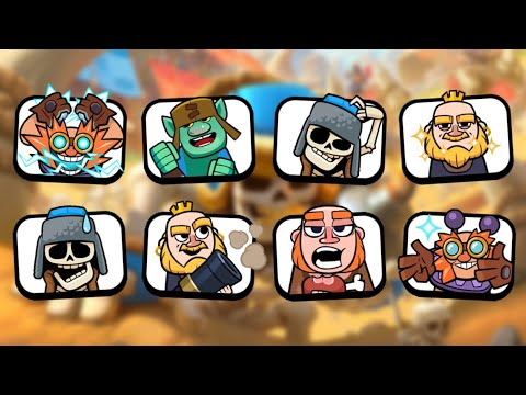 ALL Giant Related Emotes In Clash Royale! - YouTube