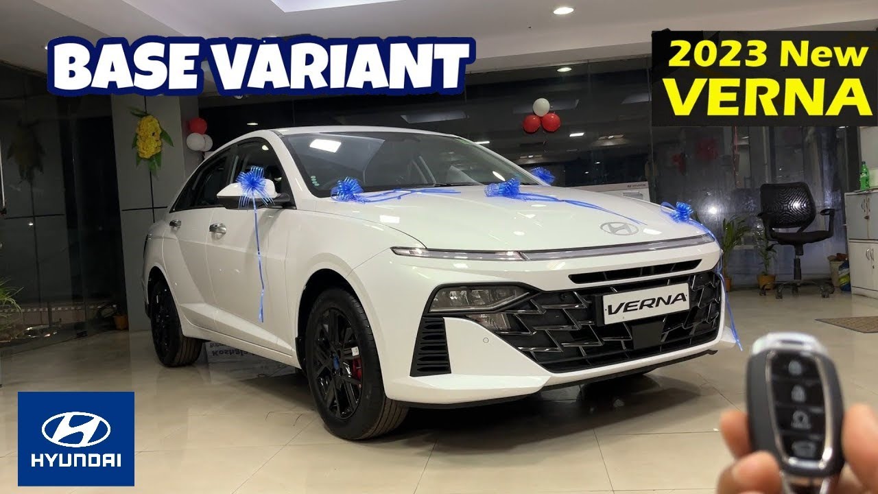 Hyundai Verna 2023 Base Model | 10.89 lakh only | All Details | 2023 ...