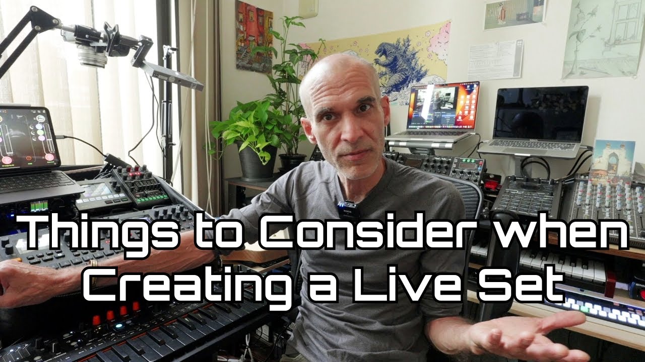 Things to Consider when Creating a Live Set - YouTube