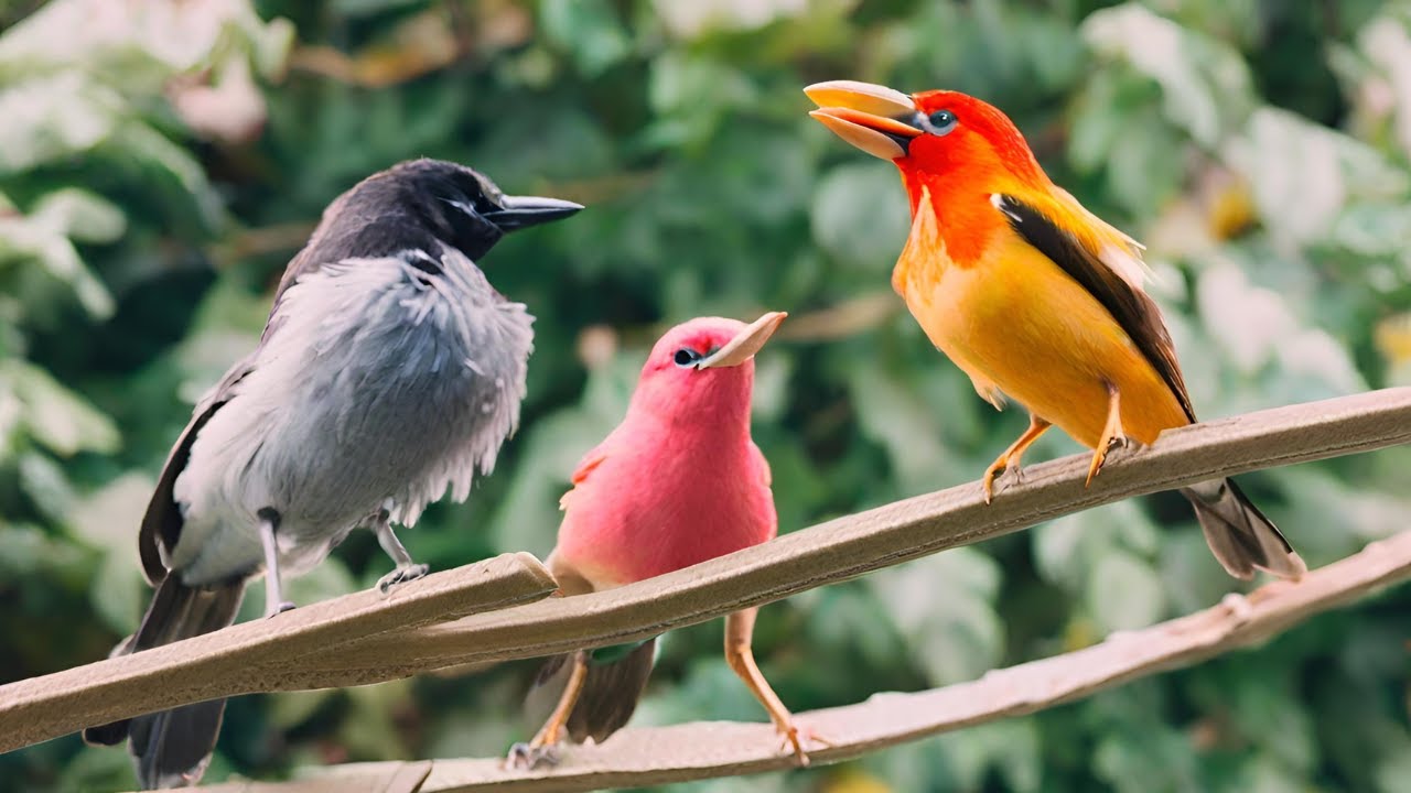 Tranquil Bird Symphony | 3 Hours of Calm Bird Sounds for Studying ...