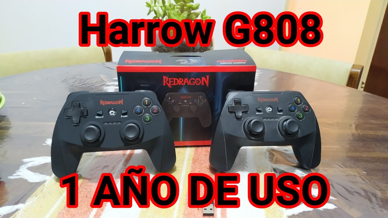 REDRAGON HARROW G808 UN AÑO DE USO 2020 - YouTube