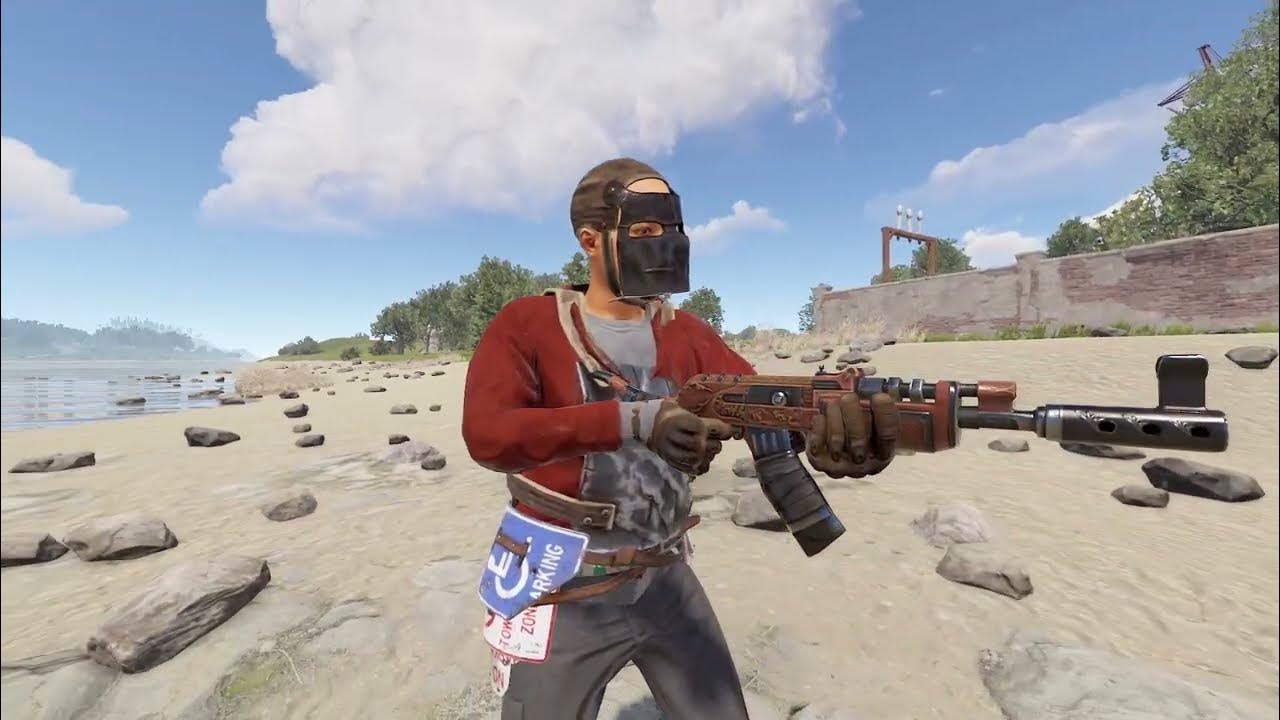 RUST SKIN SPOLIGHT - Hunting Assault Rifle - YouTube