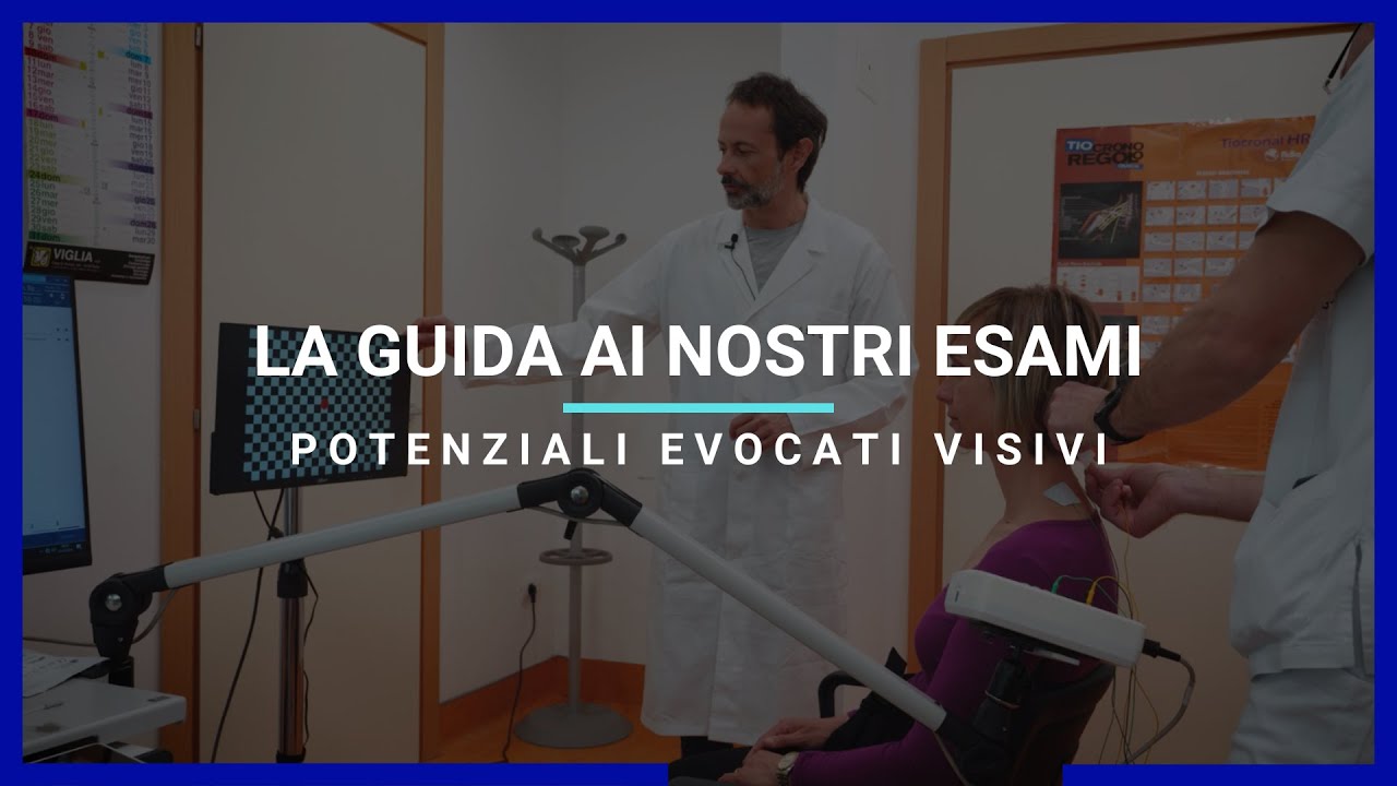 La guida ai nostri esami : Potenziali Evocati Visivi - YouTube