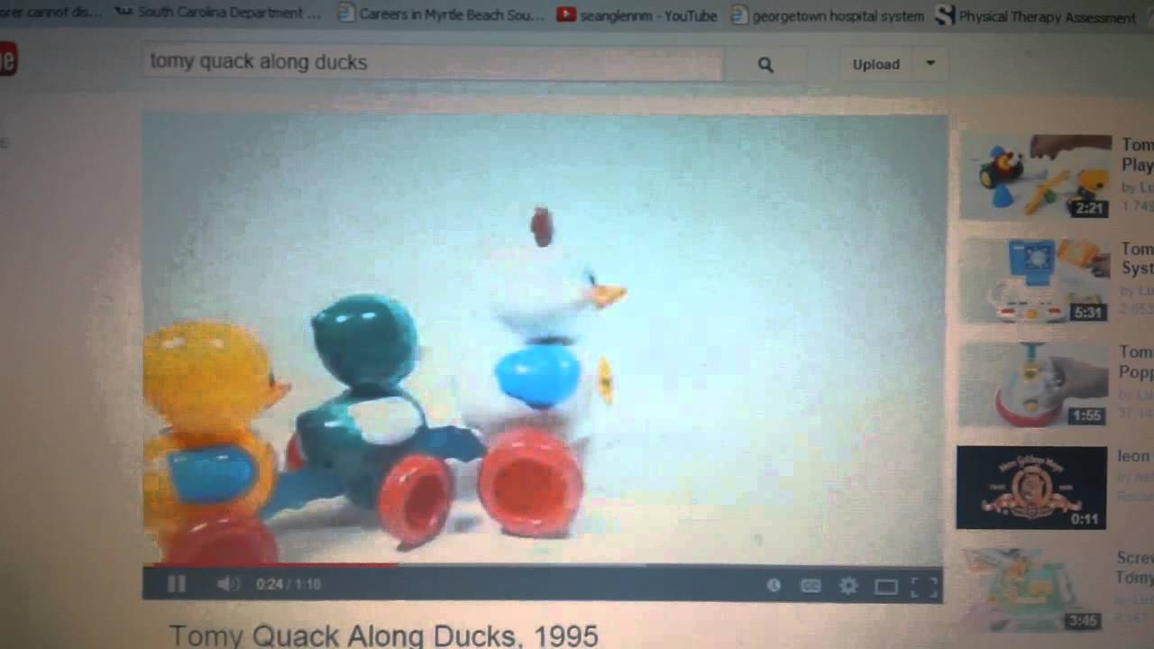 tomy quack along ducks - YouTube