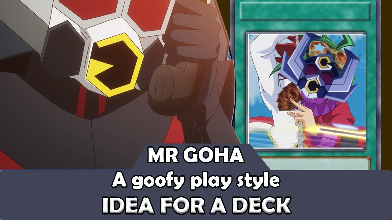 Yugioh Sevens Mr Goha : Goofy Dueling style - YouTube