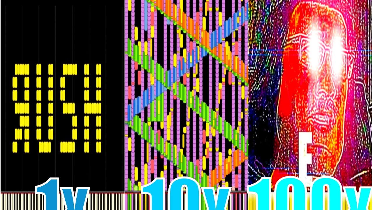 Rush E but it gets faster - YouTube