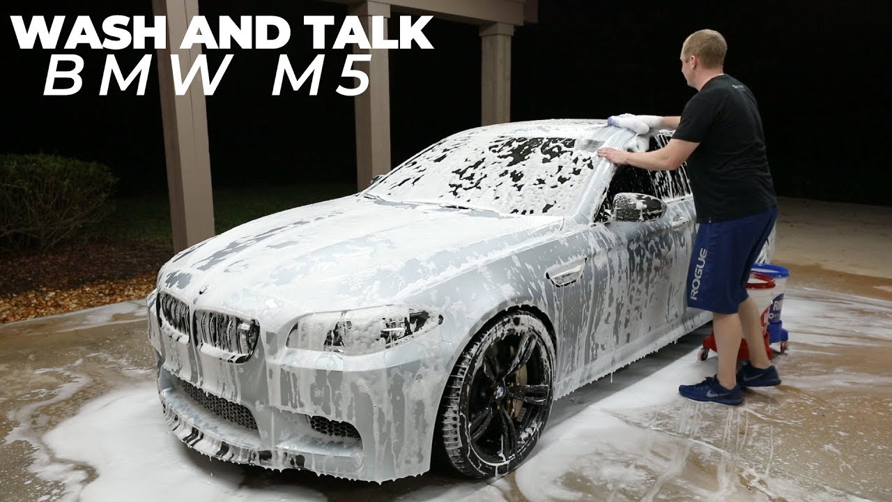 Wash and Talk : 2016 BMW F10 M5 - YouTube