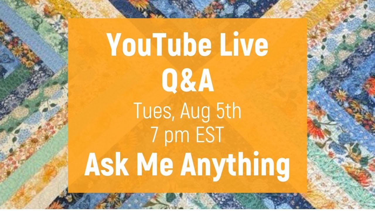 YouTube Live 7:00pm EST Aug 5th, 2025 - YouTube