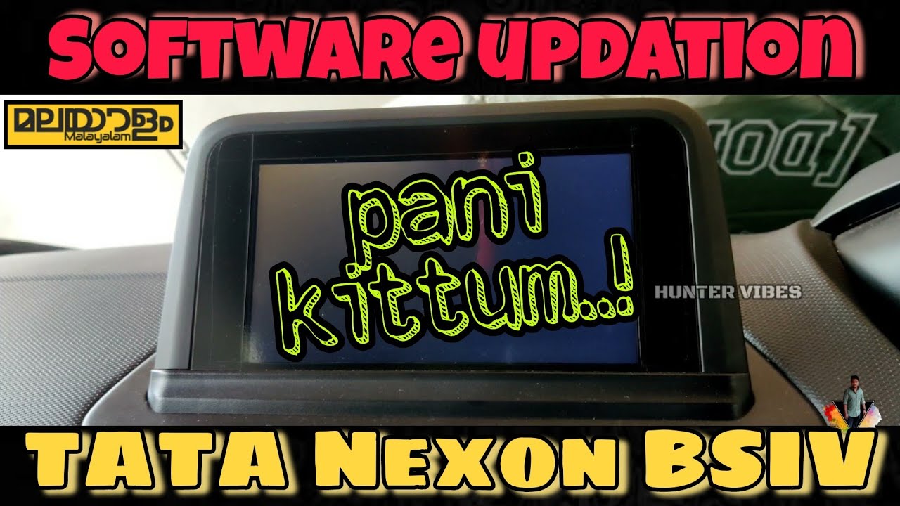 TATA Nexon software updation bs4 - YouTube