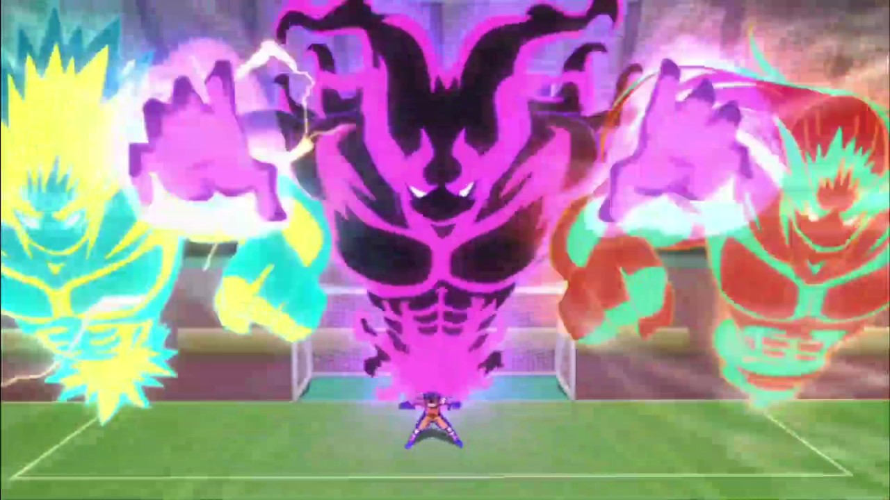 Endou Mamoru New Hissatsu God of Wind! God of Lightning! Ghost! Inazuma ...