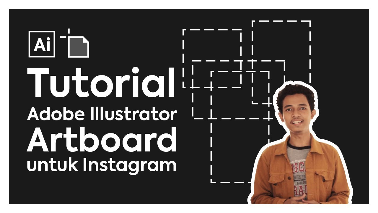 TERNYATA BEGINI CARA BUAT ARTBOARD UNTUK IG | Tutorial dasar Adobe Illustrator - YouTube