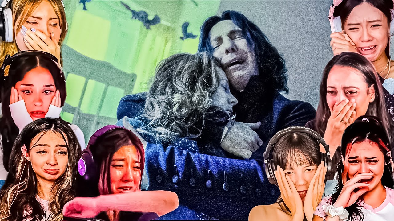 TOP FEMALE "SNAPE MEMORIES" Reactions! Harry Potter And The Deathly ...