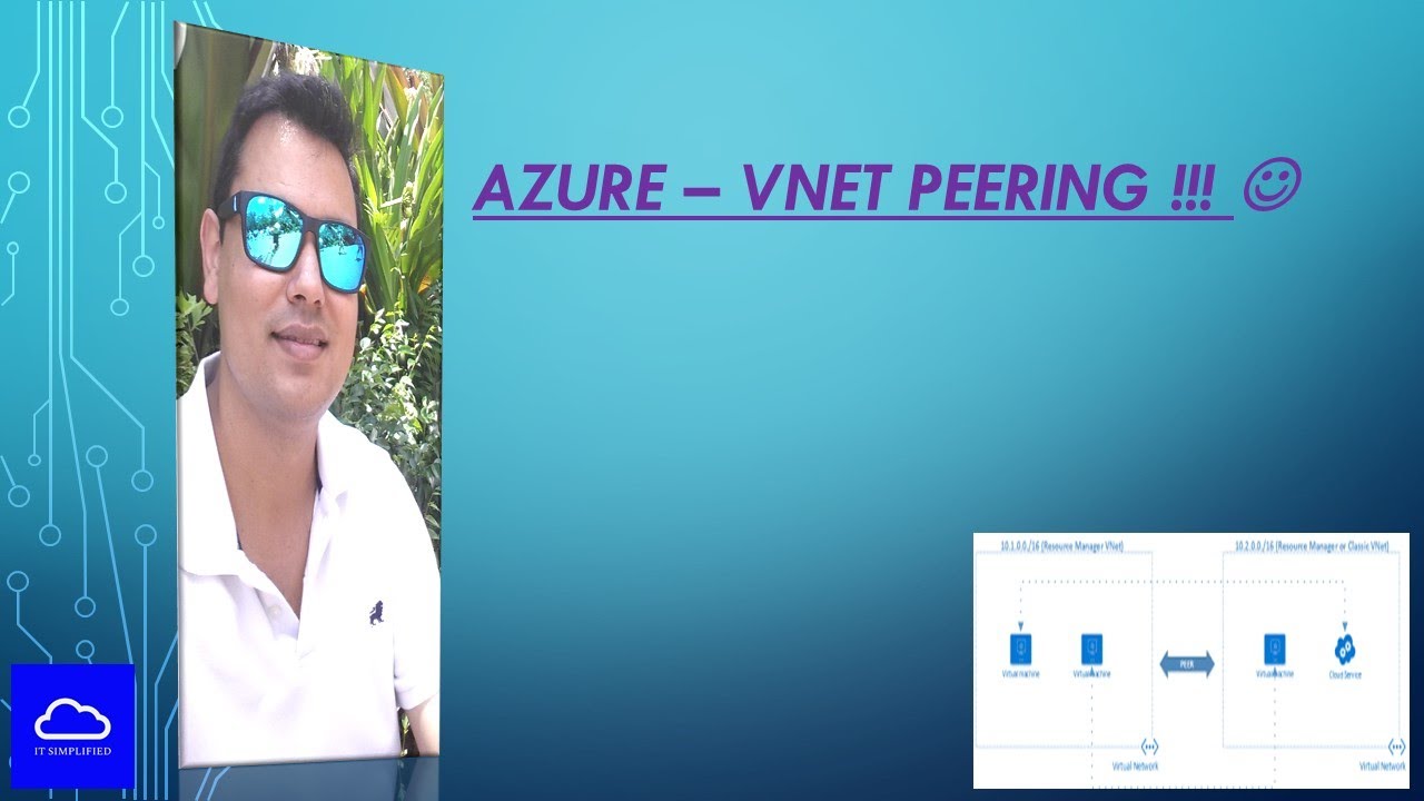 Azure - Vnet Peering !!! - YouTube