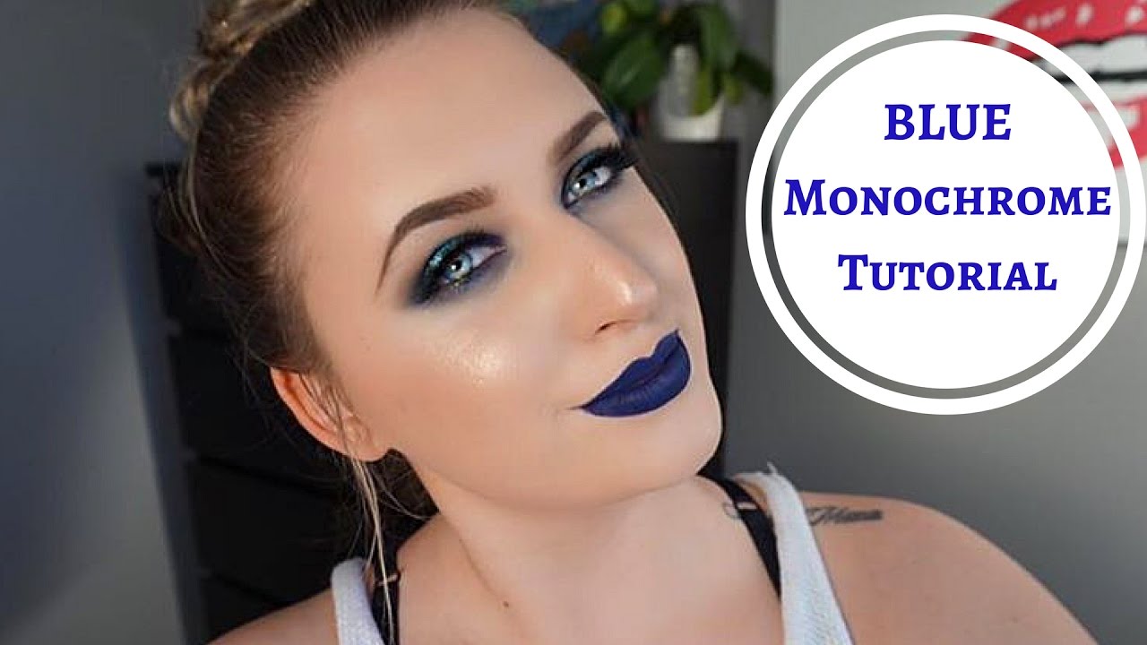 BLUE MONOCHROME |TUTORIAL| - YouTube
