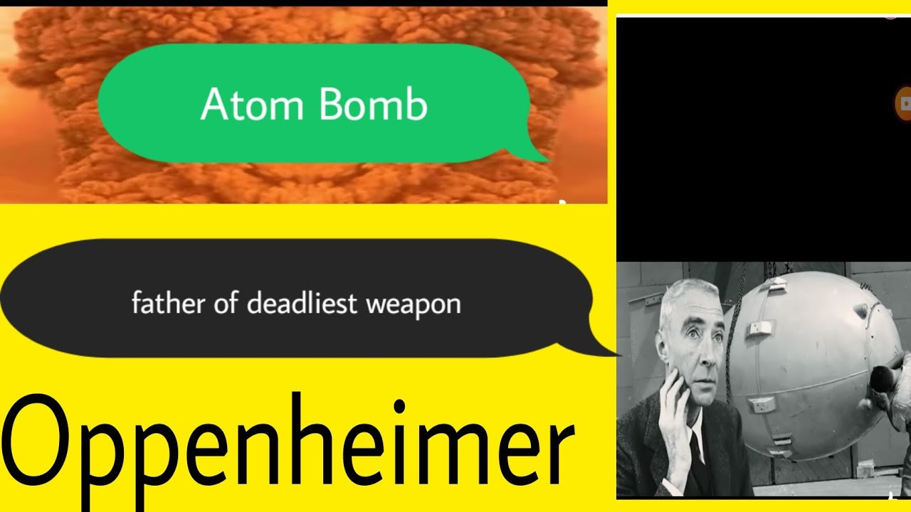 Atomic bomb creator died in regret//Oppenheimer story//jk aspirants ...