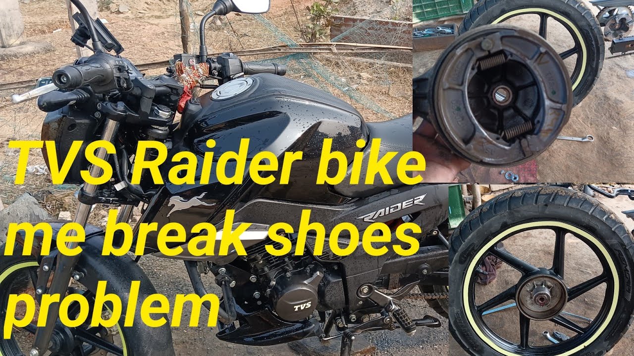 TVS Raider bike break show problem || Tvs raider 125||Raider bike brake ...