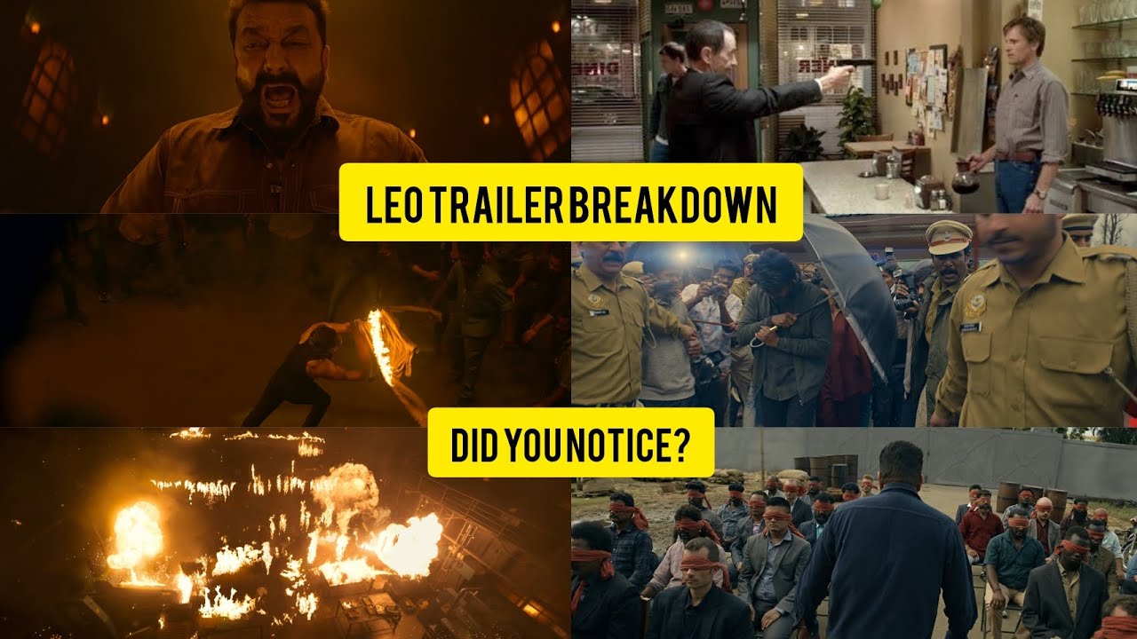 Leo Trailer Breakdown | LCU | A History of Violence | Hidden Details ...