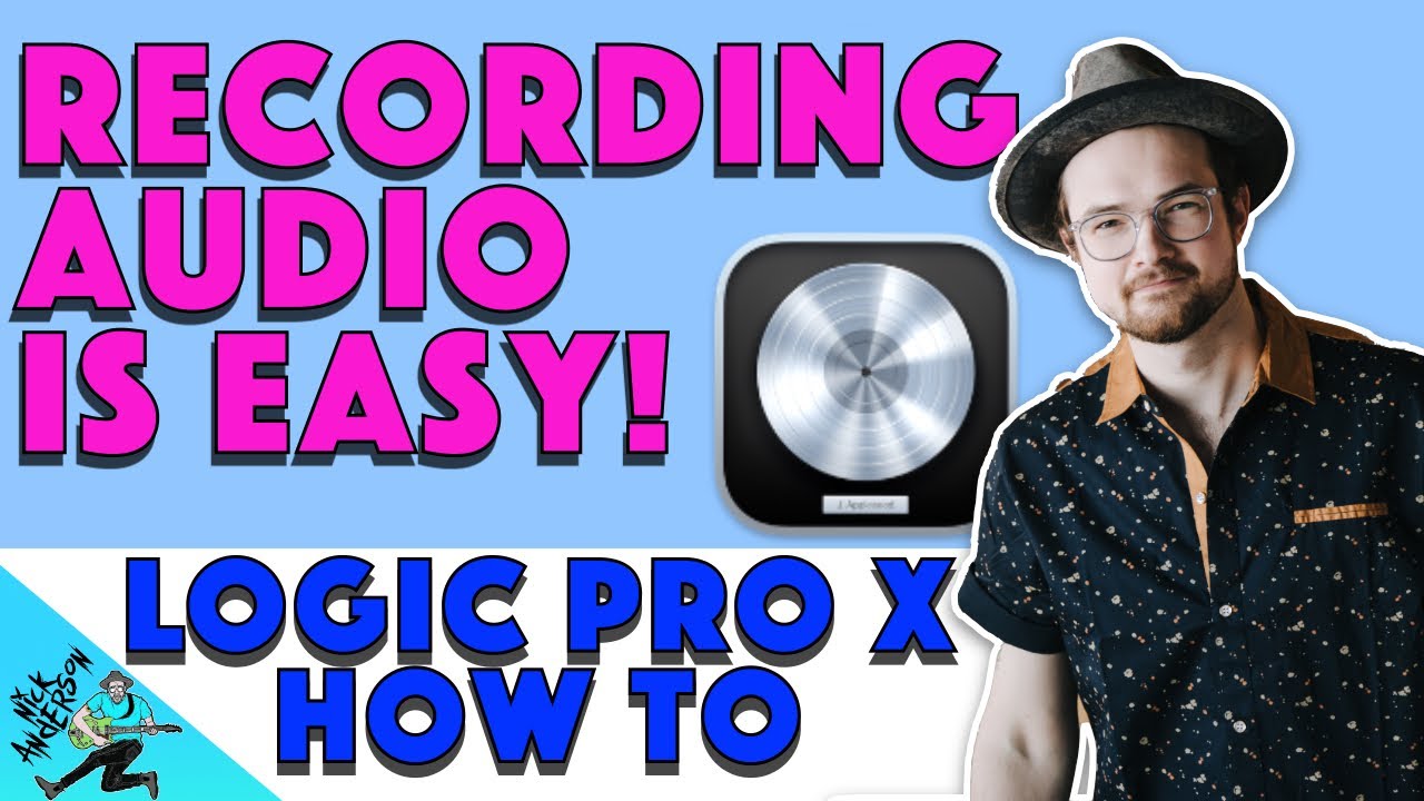 How to Record a Microphone In Logic Pro X Using An Interface for ...