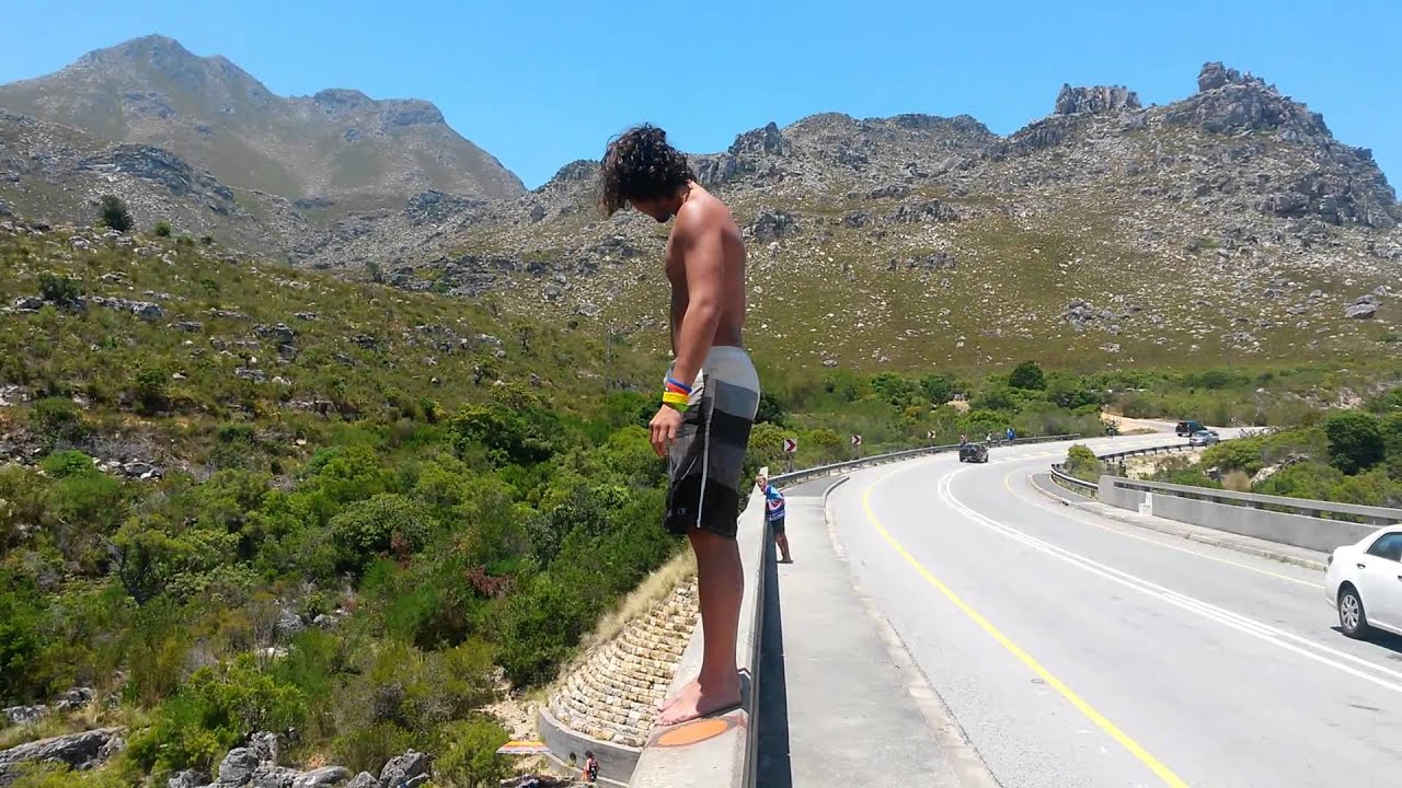 Cape Town Bridge Jump 29th Dec 2015 - YouTube