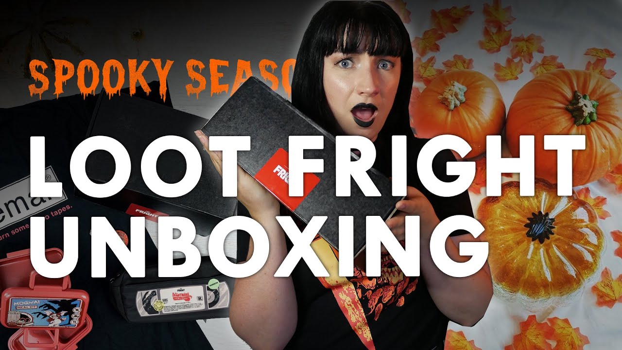 Loot Fright Unboxing | The Horror box from Loot Crate. - YouTube