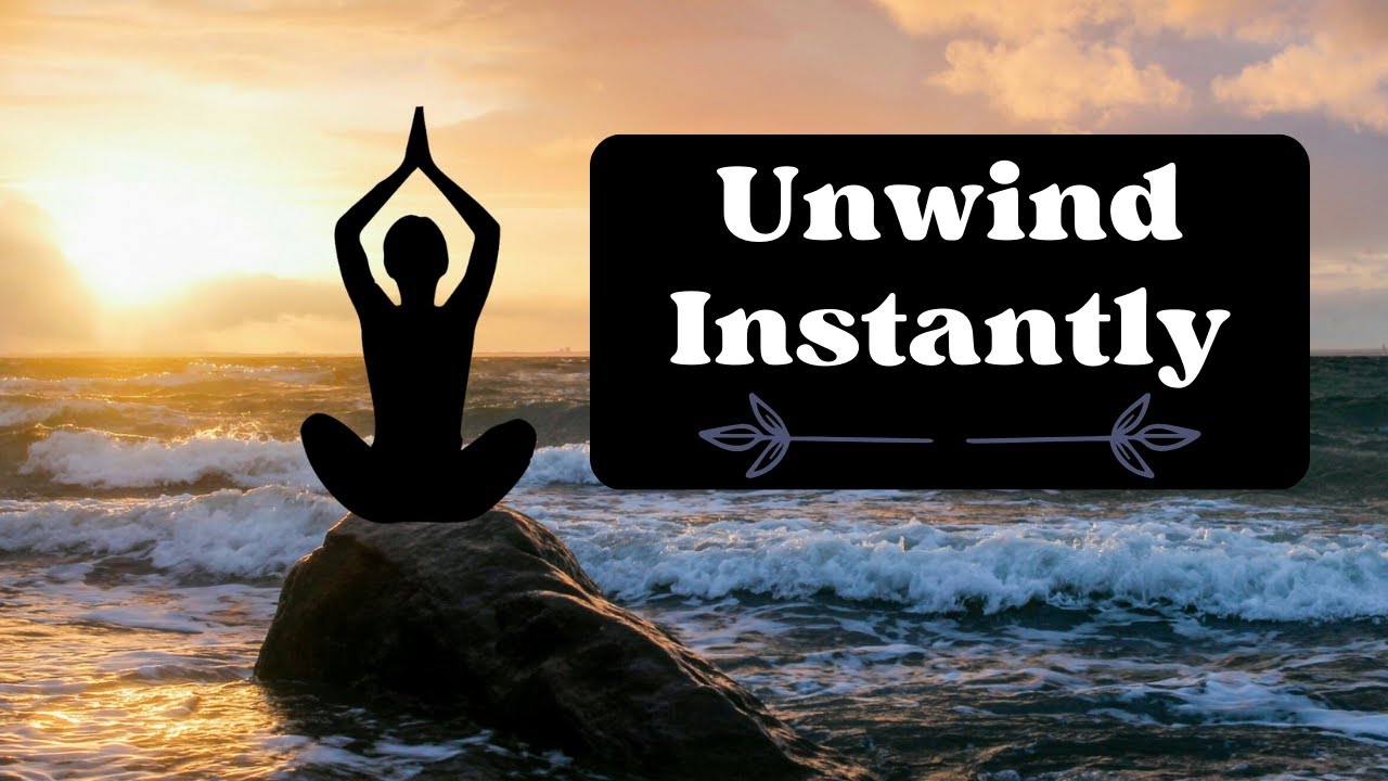 "Unwind Instantly: 5-Minute Yoga Blitz for Stress-Free Living! 🌬️ - YouTube