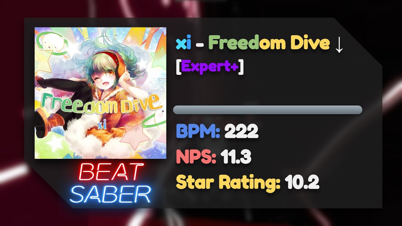 xi - Freedom Dive ↓ || Beat Saber - YouTube