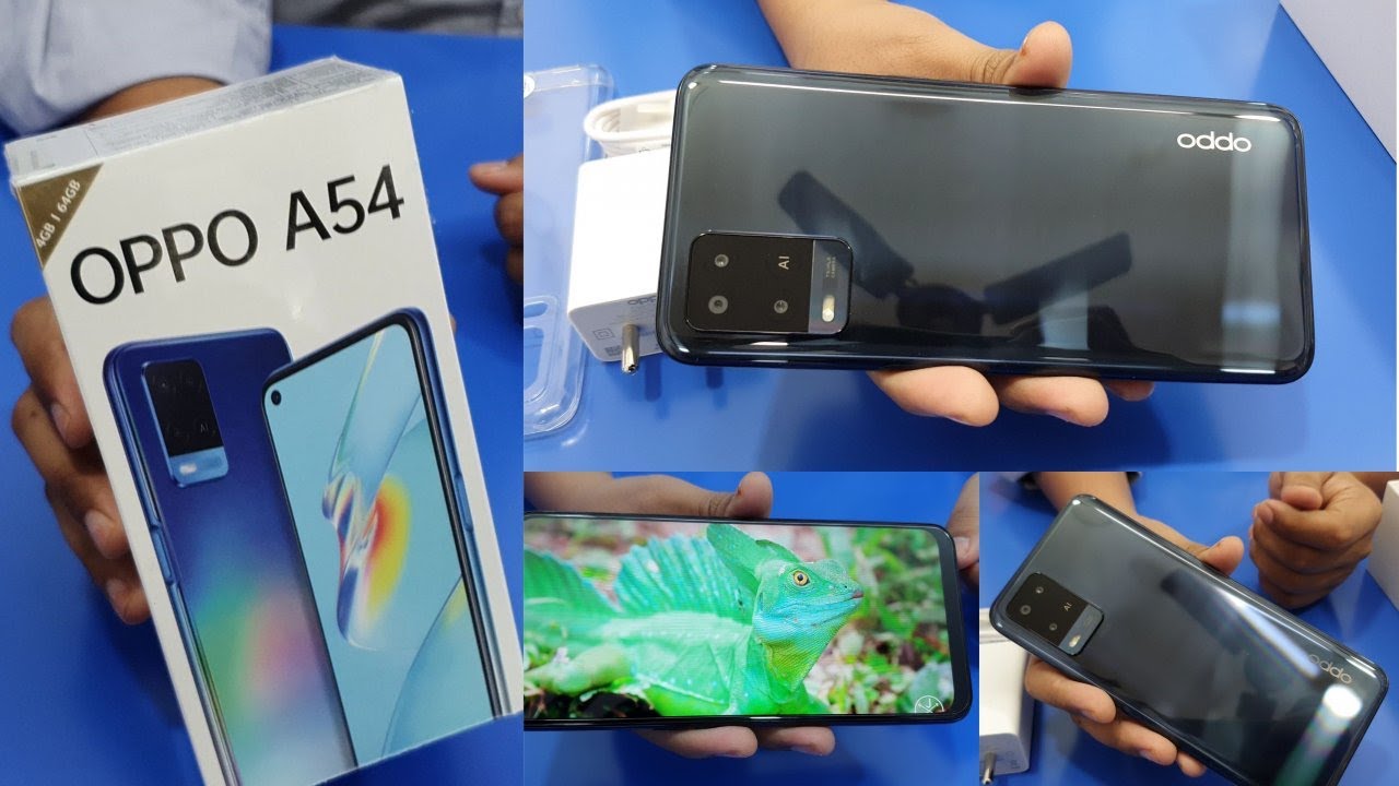 Oppo A54 13490/- unboxing & review - YouTube