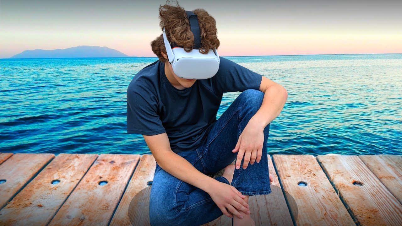 I played VR While STRANDED on a RAFT! - YouTube