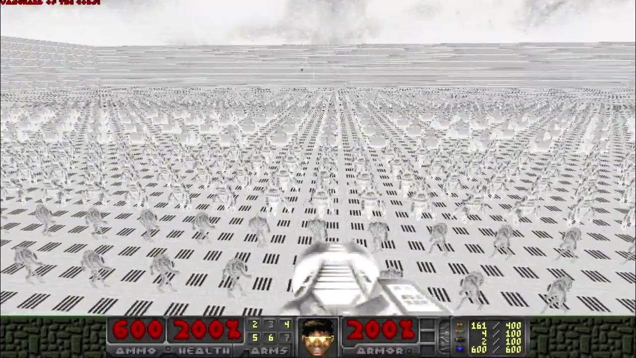 Running nuts.wad on freedoom bad*ss edition - YouTube