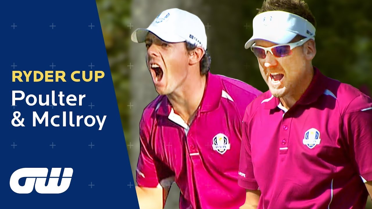 Ian Poulter and Rory McIlroy Four-Ball Highlights | Ryder Cup 2012 ...