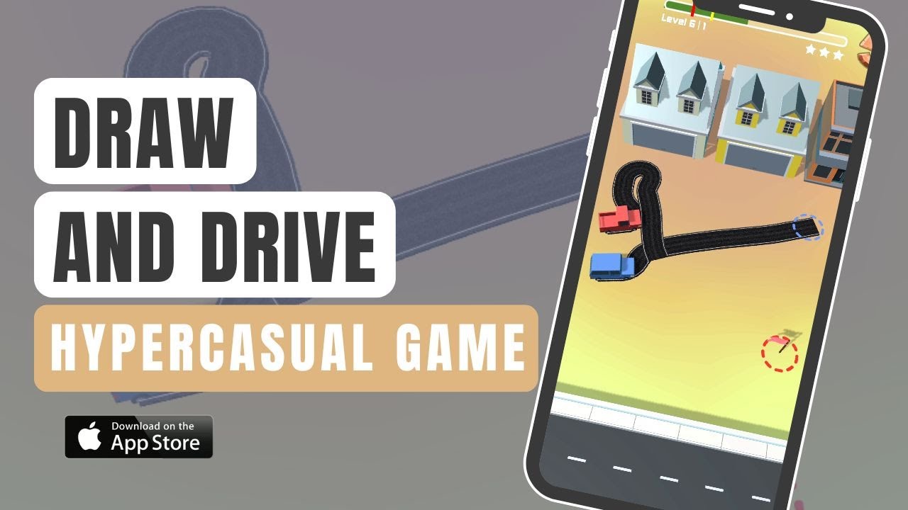 Draw and Drive 🤪🚘 Gameplay, iOS, Mobile Games - YouTube
