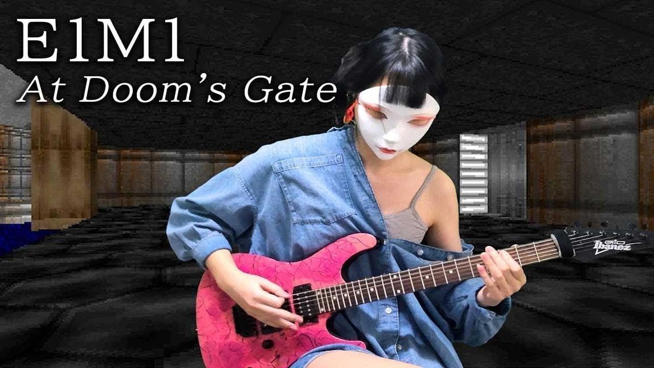 Doom OST - E1M1 - At Doom's Gate (Guitar Cover) - YouTube