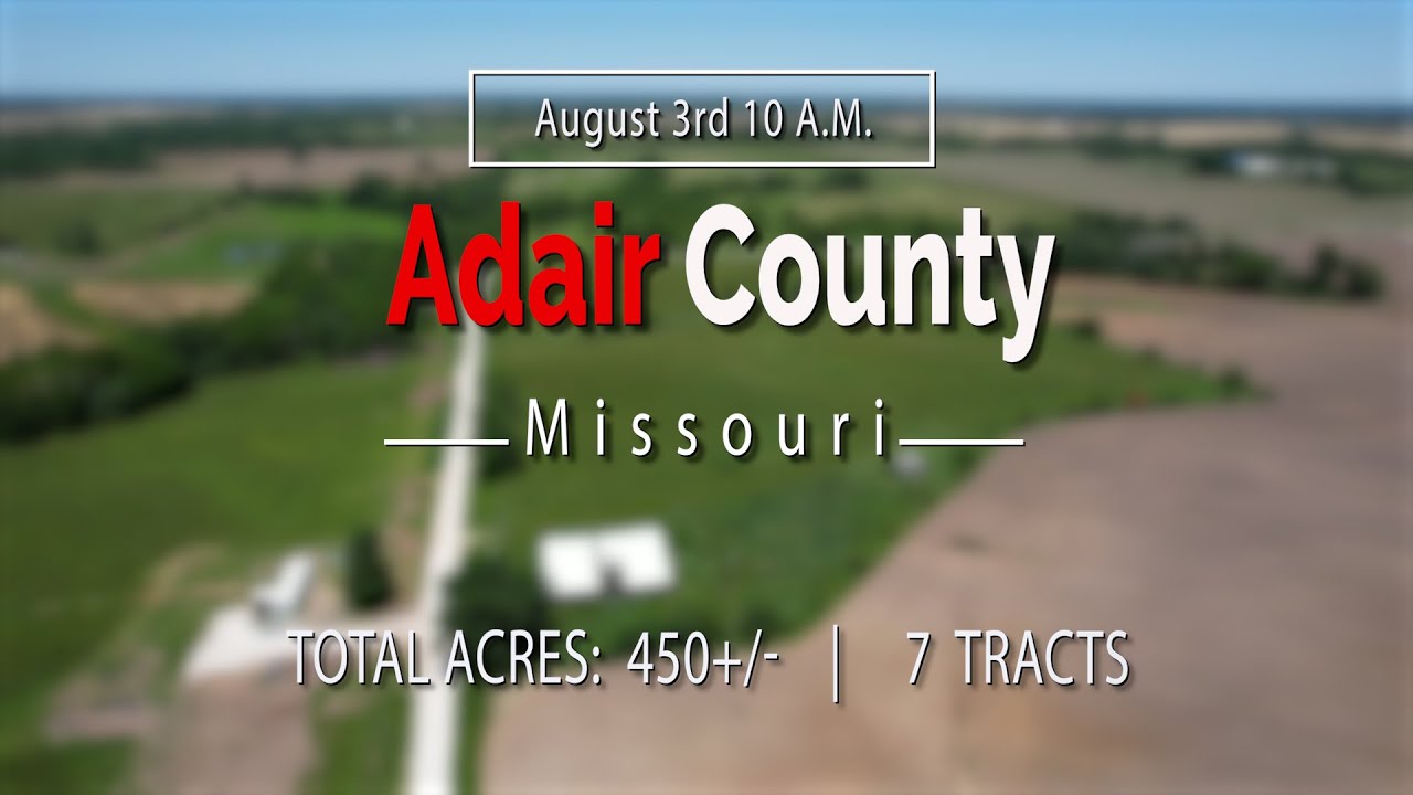 Smith Aerial Tour - Adair County, Missouri - YouTube